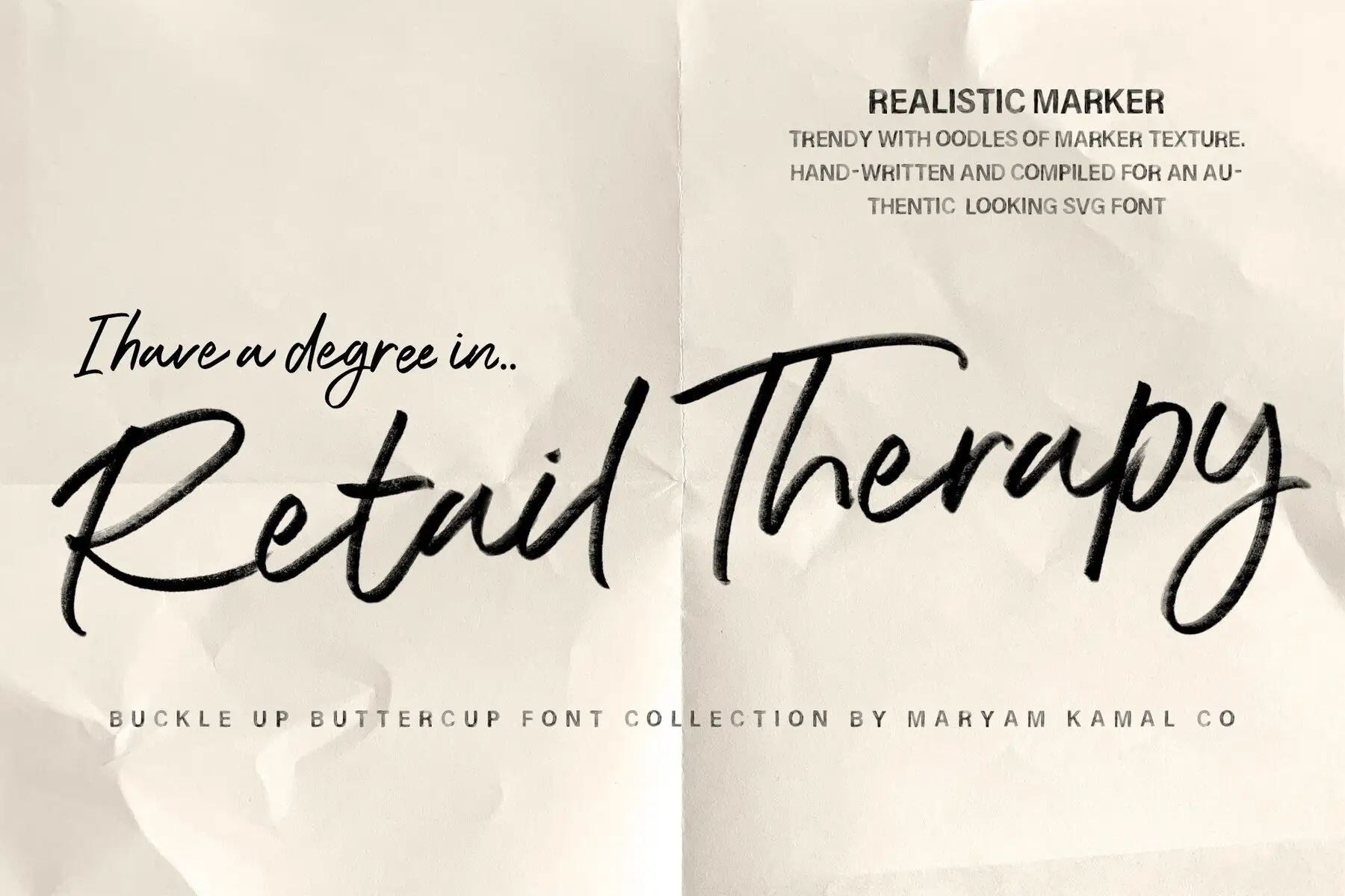 Buckle Up Buttercup Font - YouWorkForThem