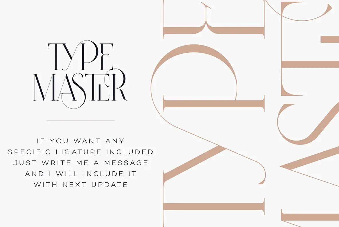 Type Master Font - YouWorkForThem