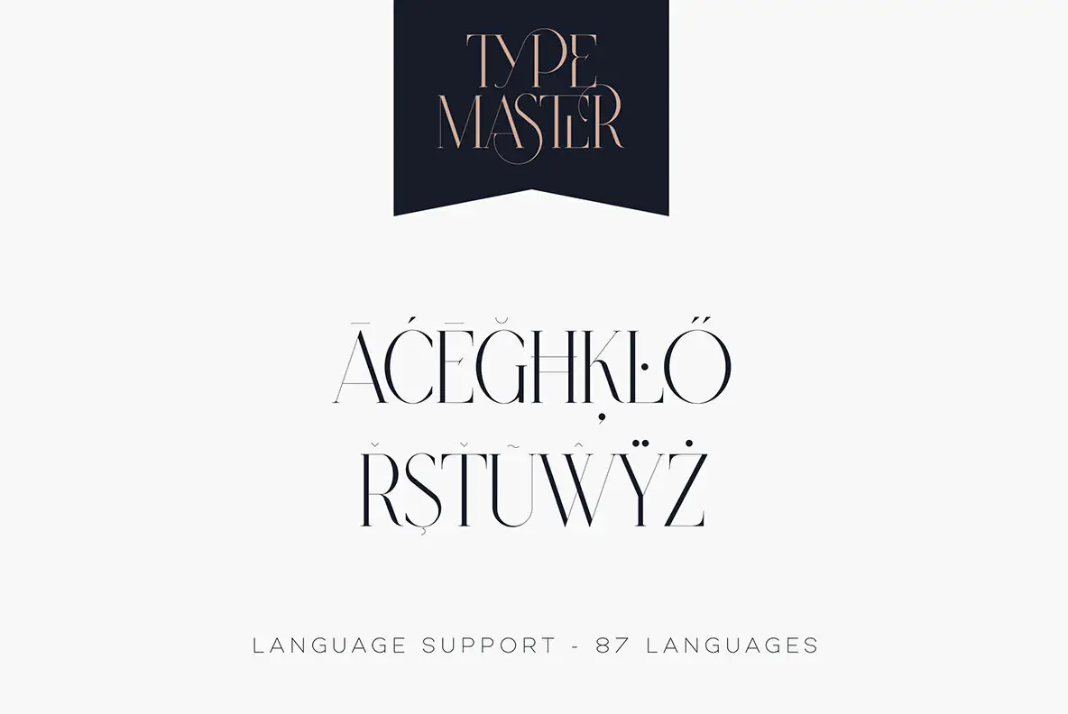 Type Master Font - YouWorkForThem