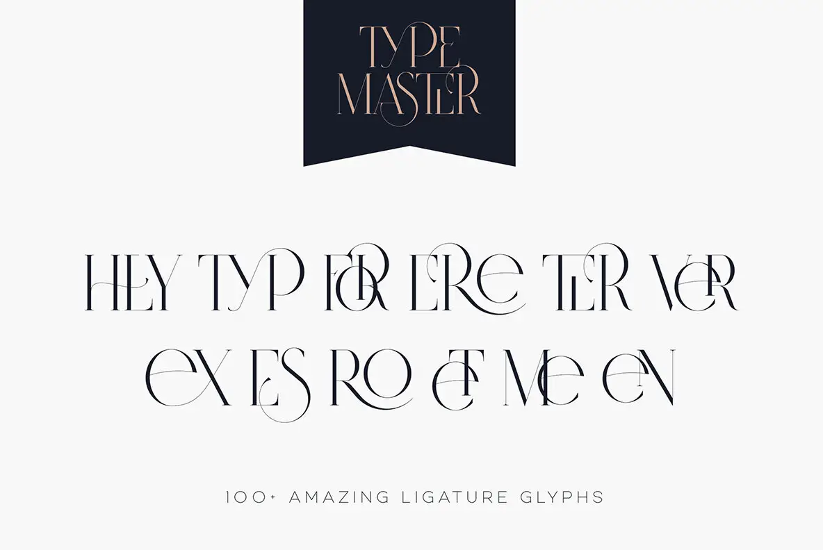 Type Master Font - YouWorkForThem