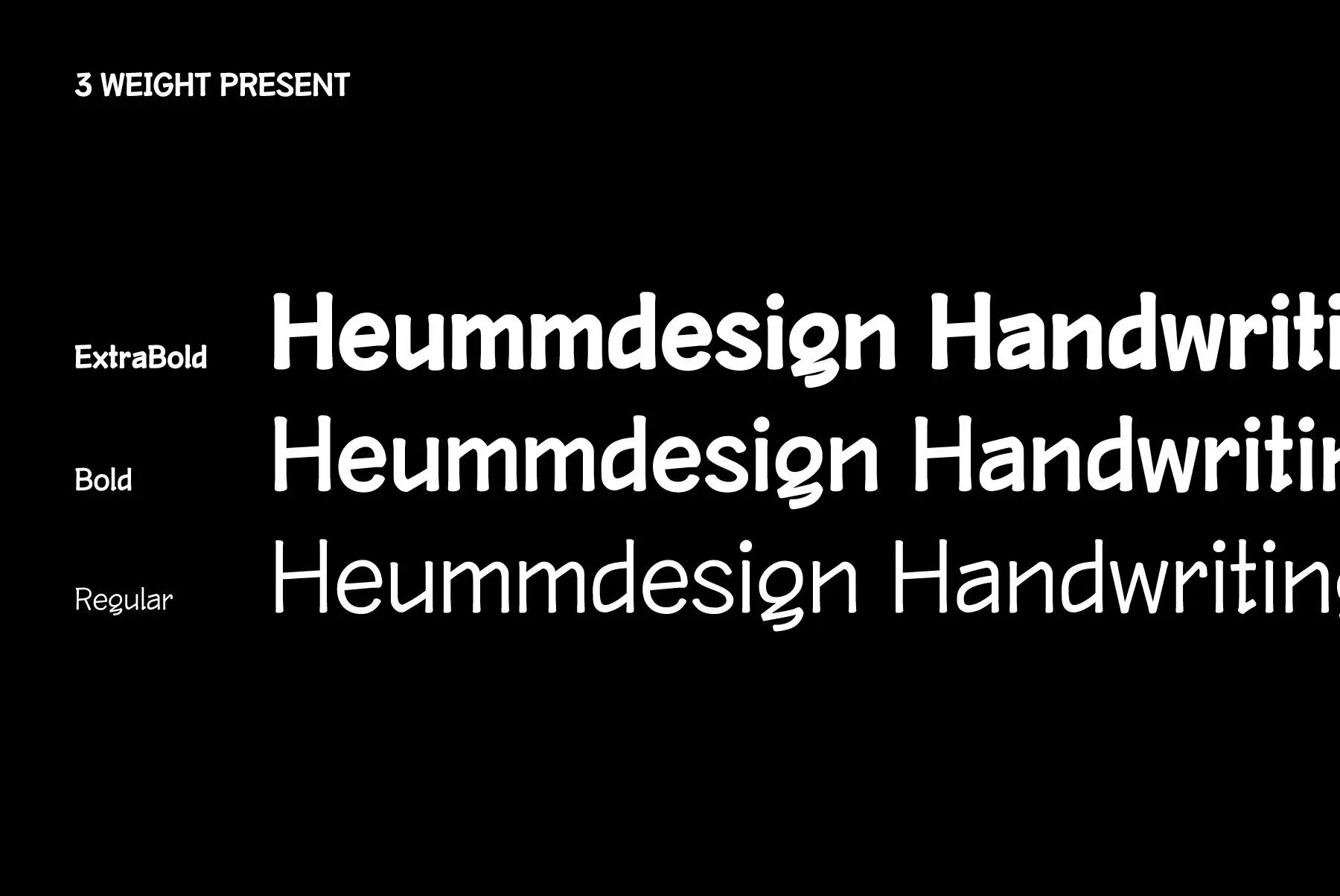 HU Handwrite Font - YouWorkForThem