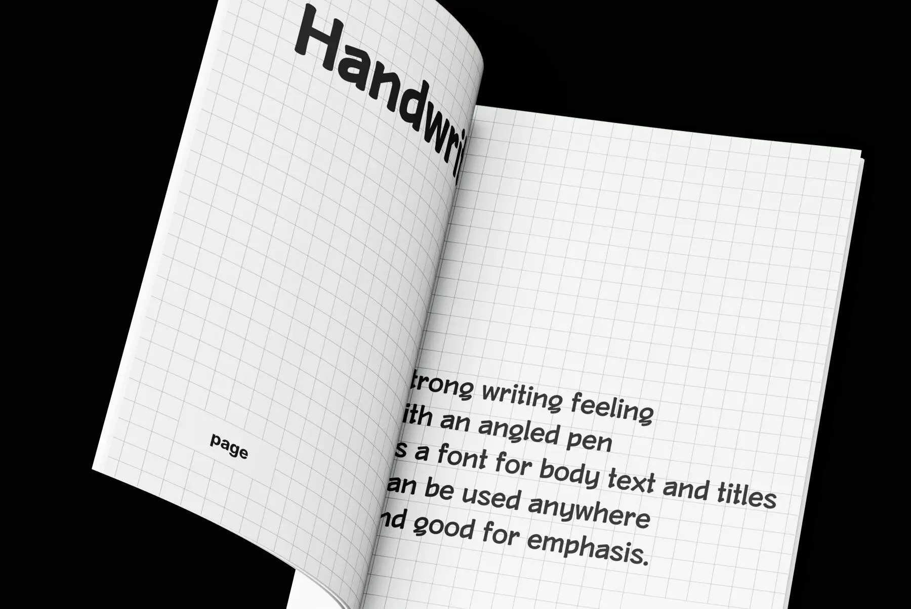 HU Handwrite Font - YouWorkForThem