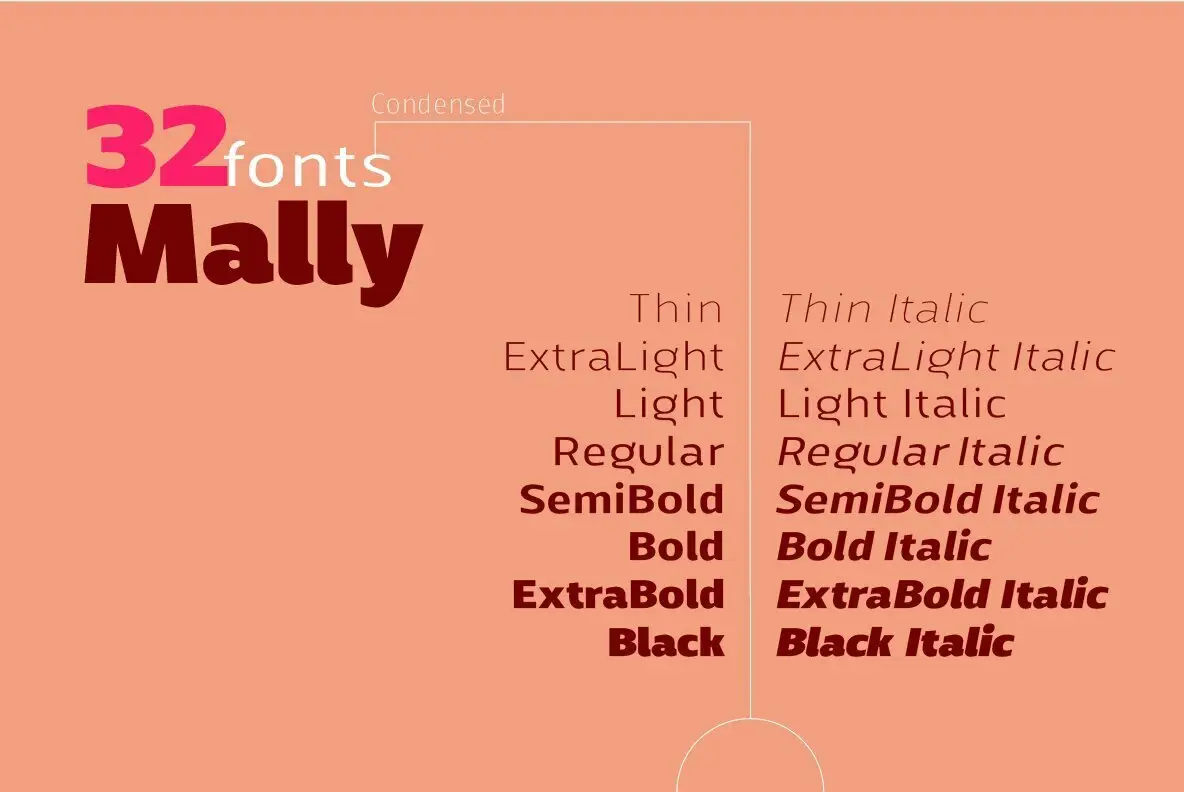 Mally Font - YouWorkForThem