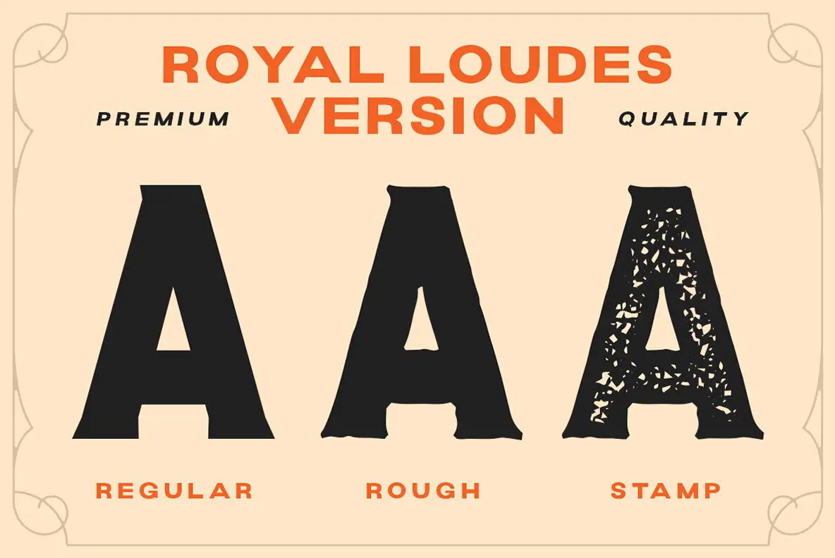 Royal Loudes Font - YouWorkForThem