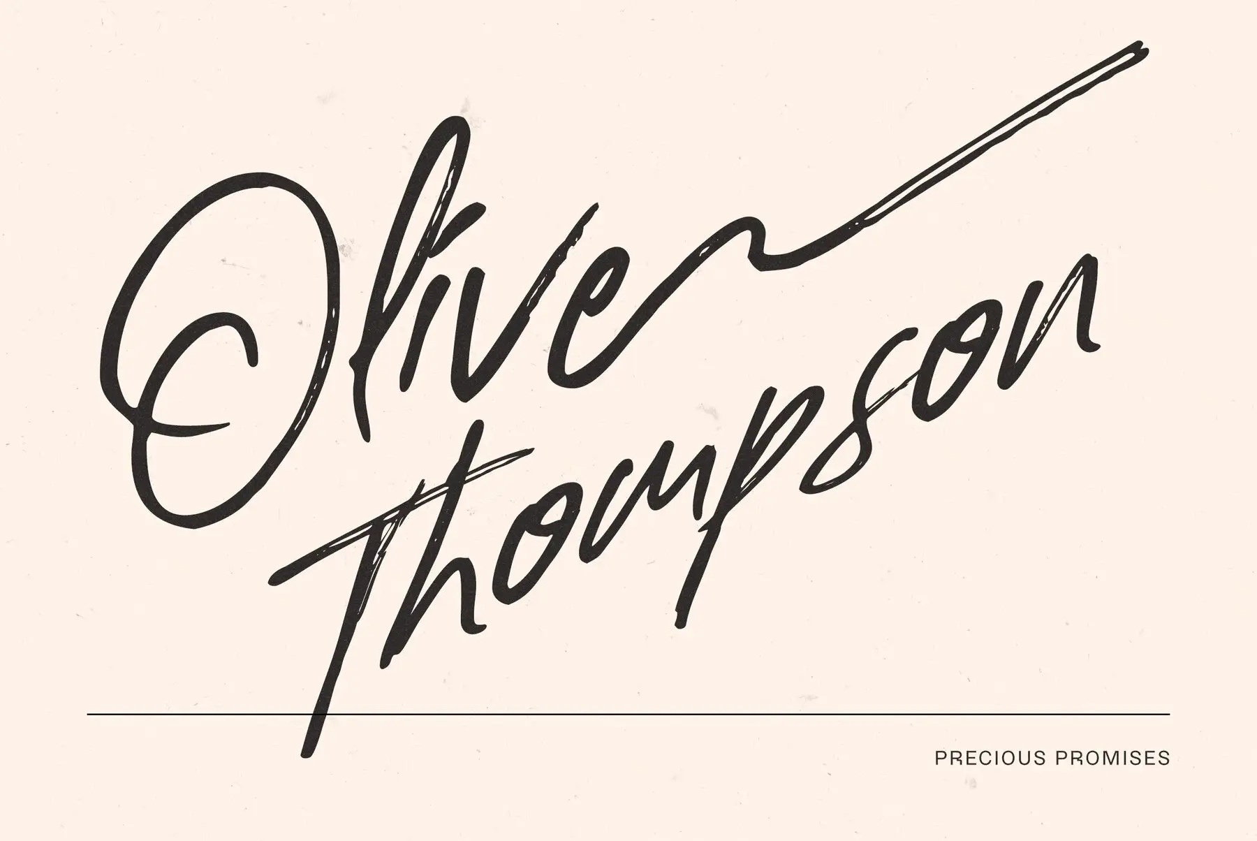 Precious Promises Font - FontPath