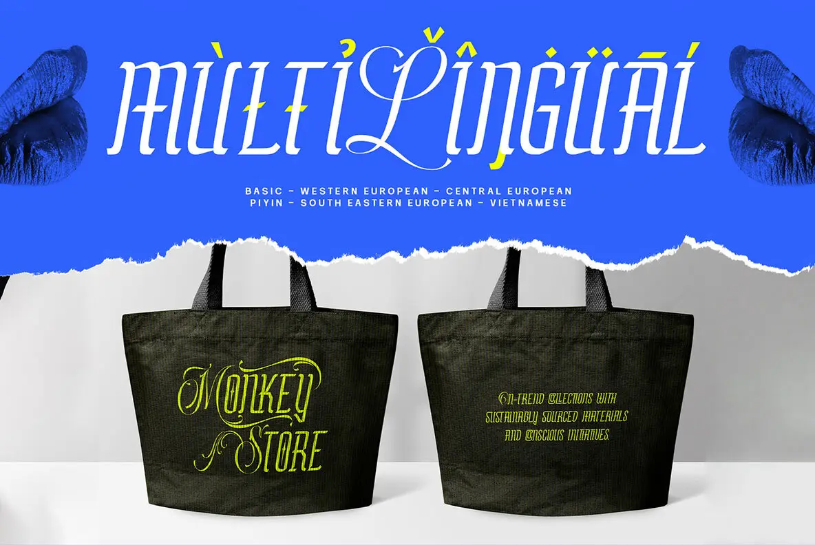 Rumble Stone Font - YouWorkForThem