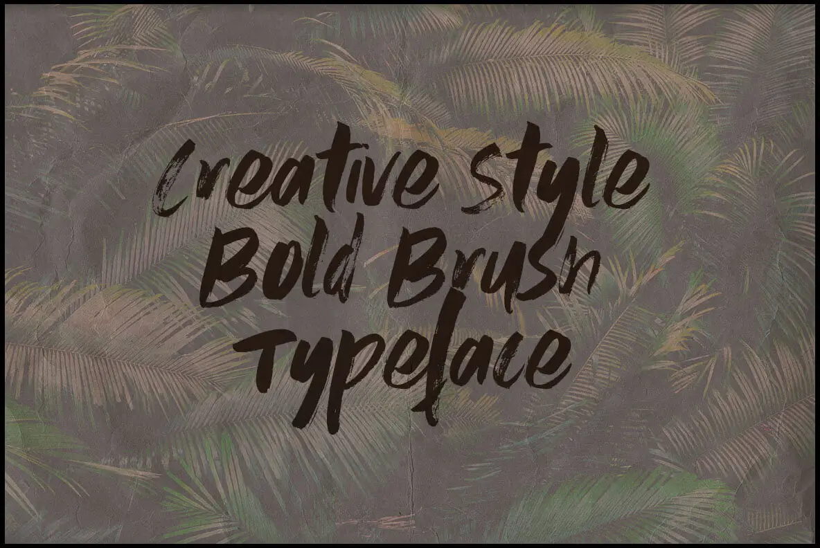 Click Bold Brush Font - FontPath