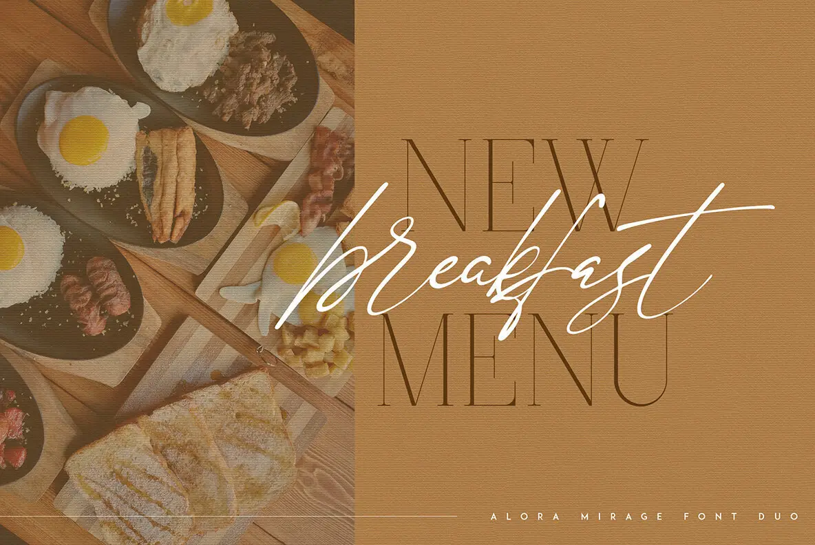 Alora and Mirage Font - FontPath