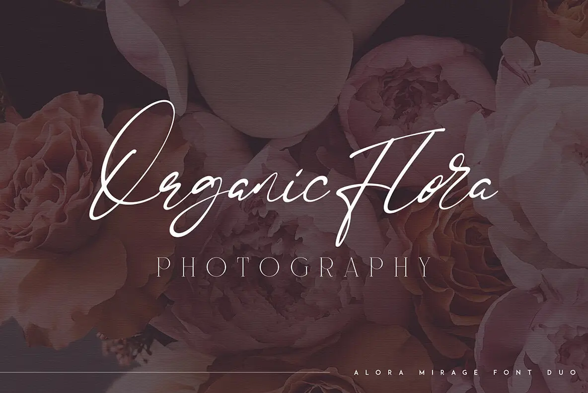 Alora and Mirage Font - YouWorkForThem