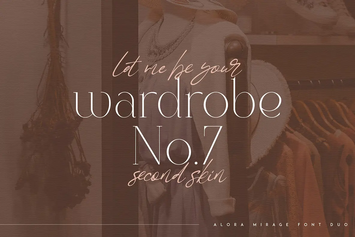 Alora and Mirage Font - YouWorkForThem