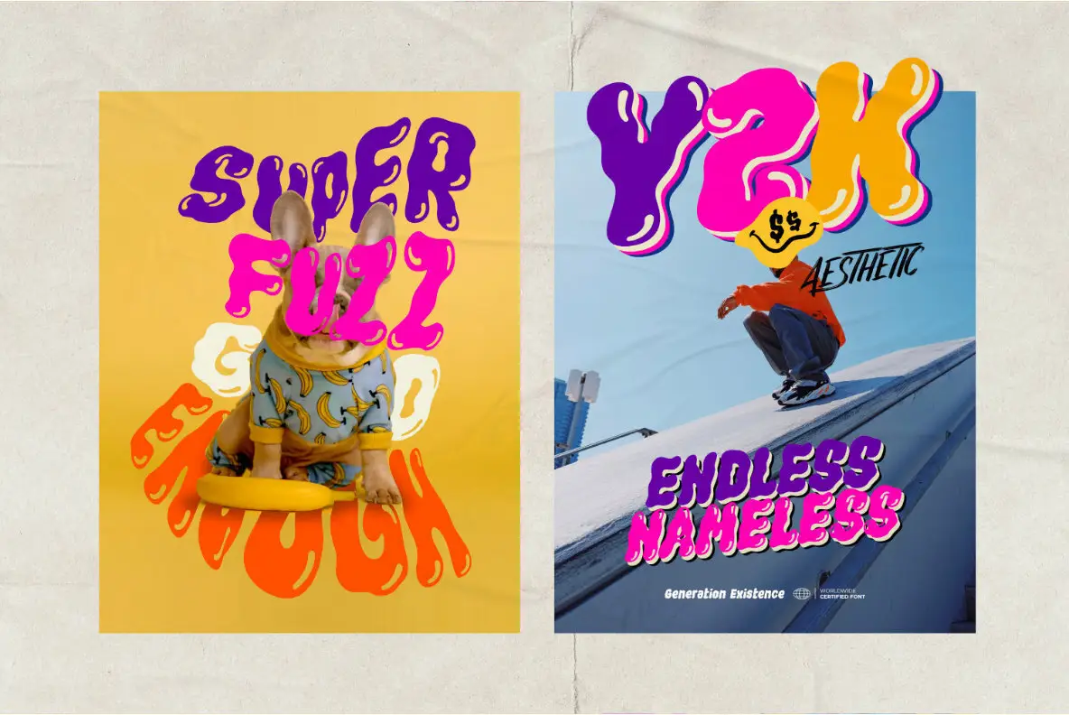 Hyper Bleach Font - YouWorkForThem