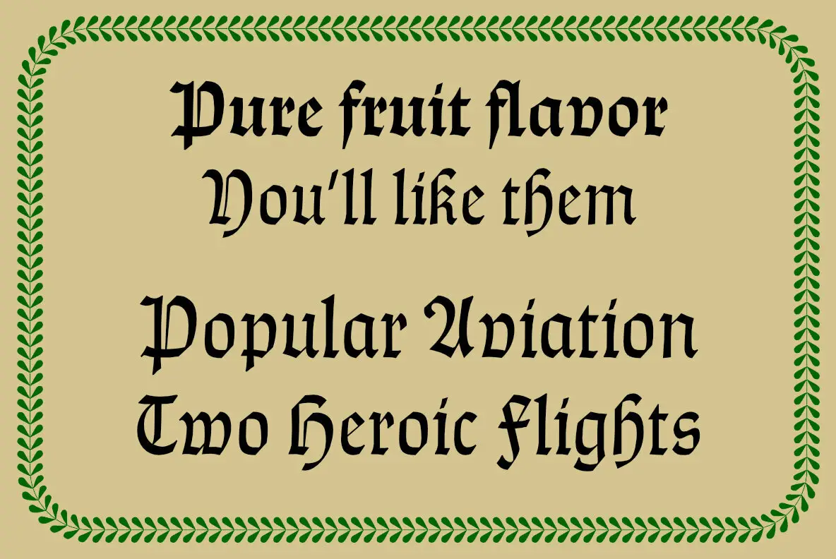 RMU Ballade Font - FontPath