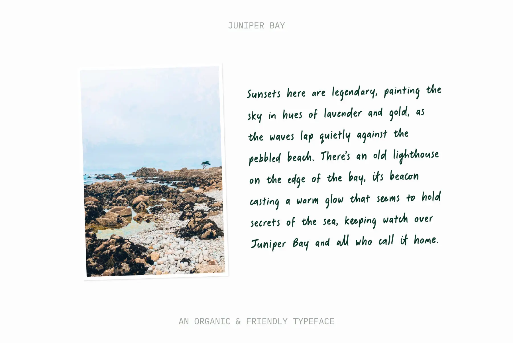 Juniper Bay Font - YouWorkForThem