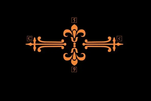 Micro Fleurons Four Font - YouWorkForThem