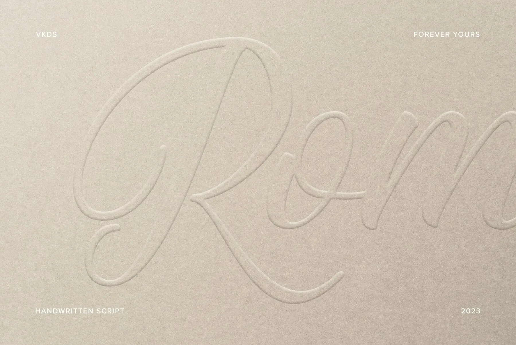 Forever Yours Font - YouWorkForThem