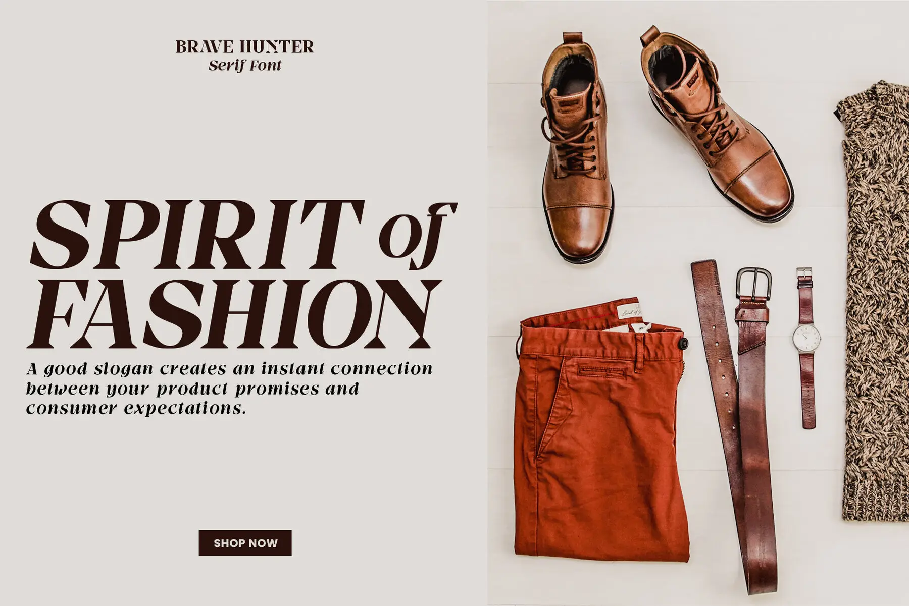 Brave Hunter Font - YouWorkForThem