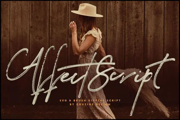 Affect Script Font - YouWorkForThem