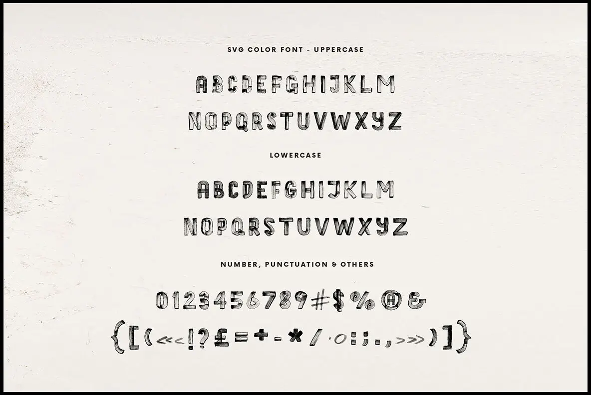 Flowing Lines Font - FontPath