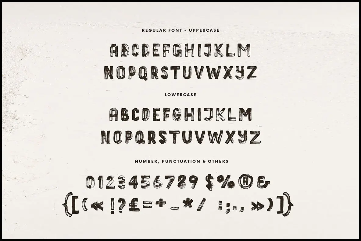 Flowing Lines Font - FontPath