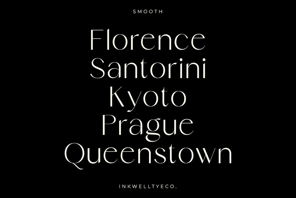 Smooth Font - YouWorkForThem