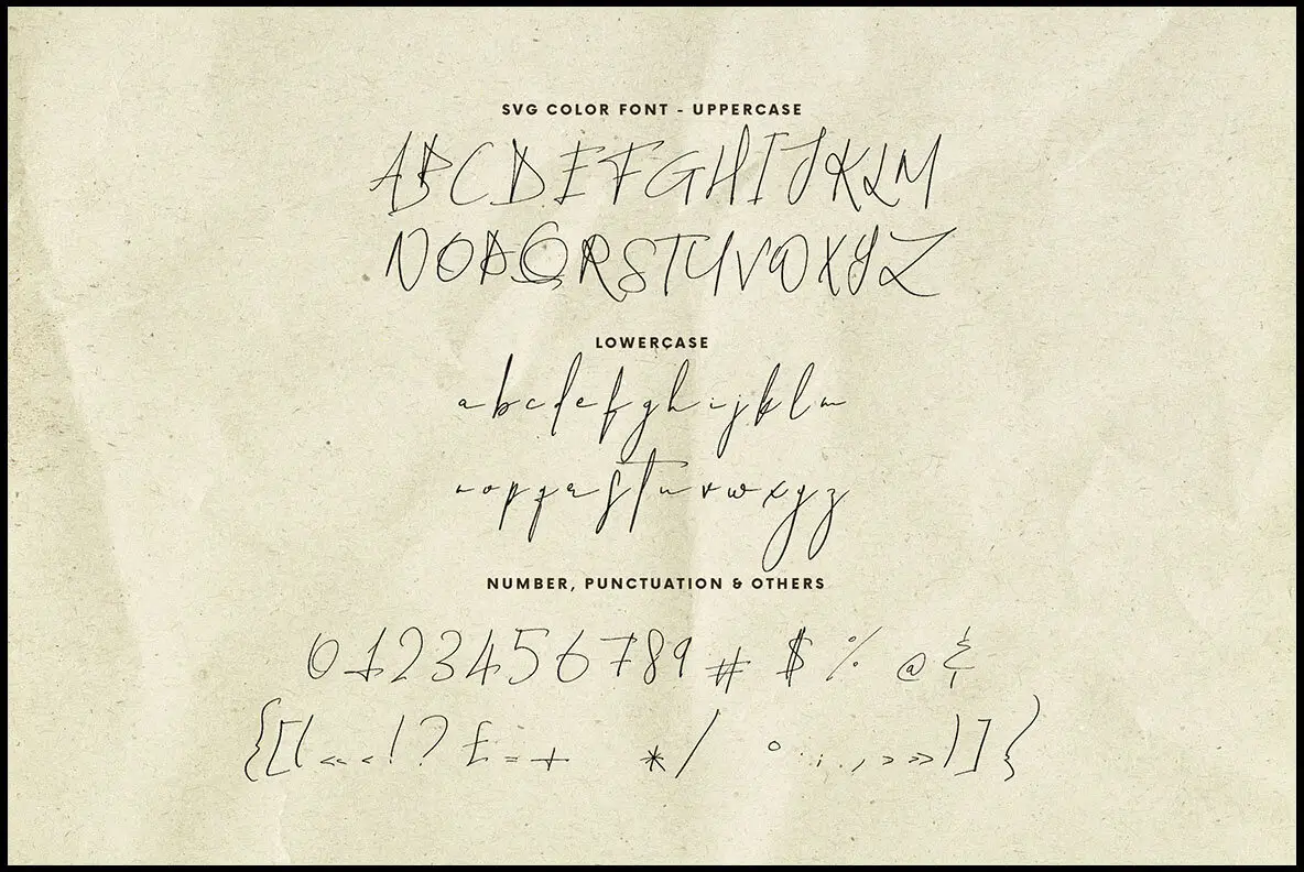 Ragtime SVG Font - YouWorkForThem