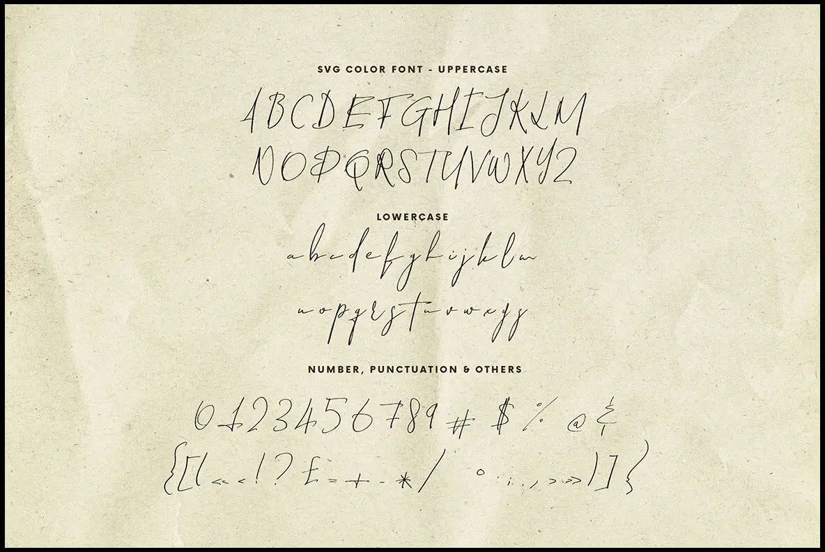Ragtime SVG Font - YouWorkForThem