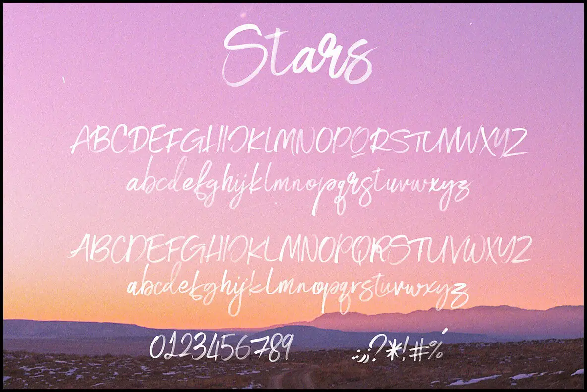 Stars SVG Font - YouWorkForThem