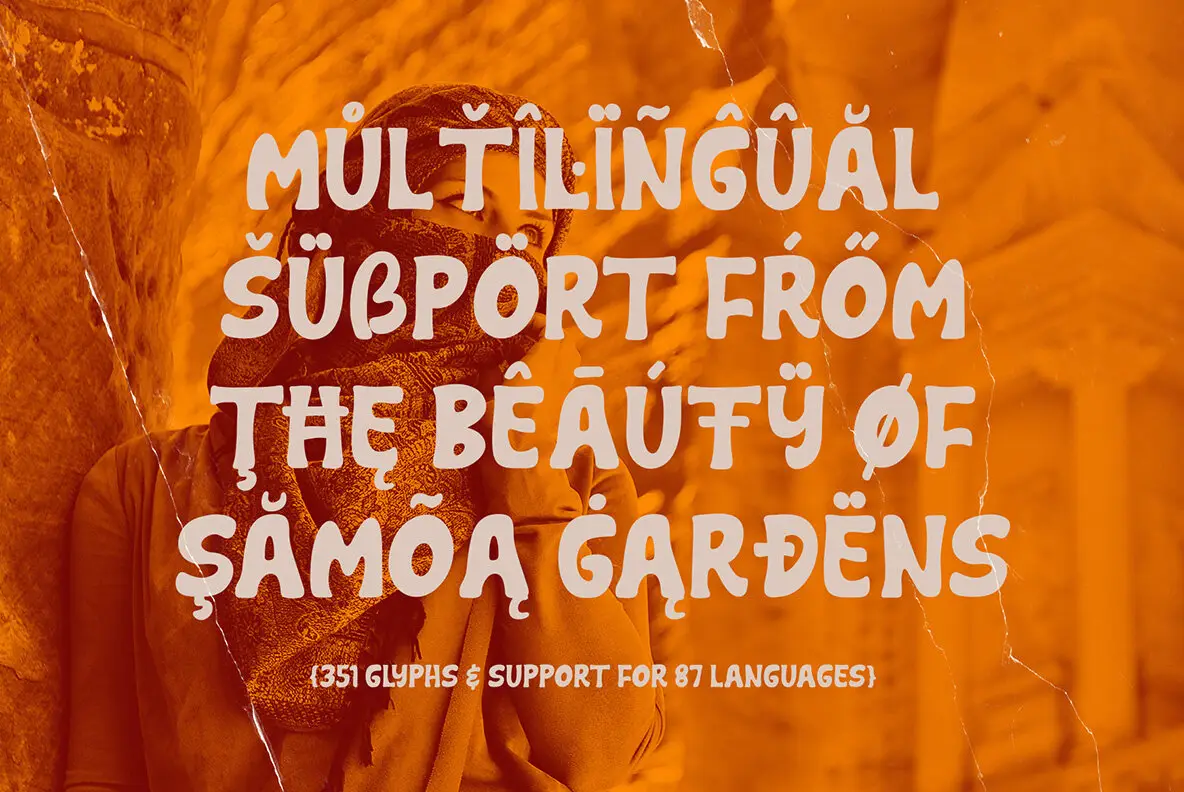 Ncl Samoa Gardens Font - FontPath