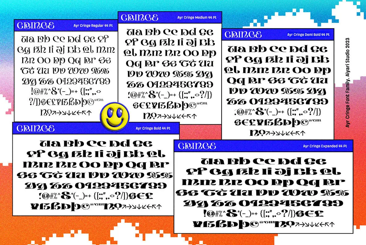 Cringe Font - YouWorkForThem