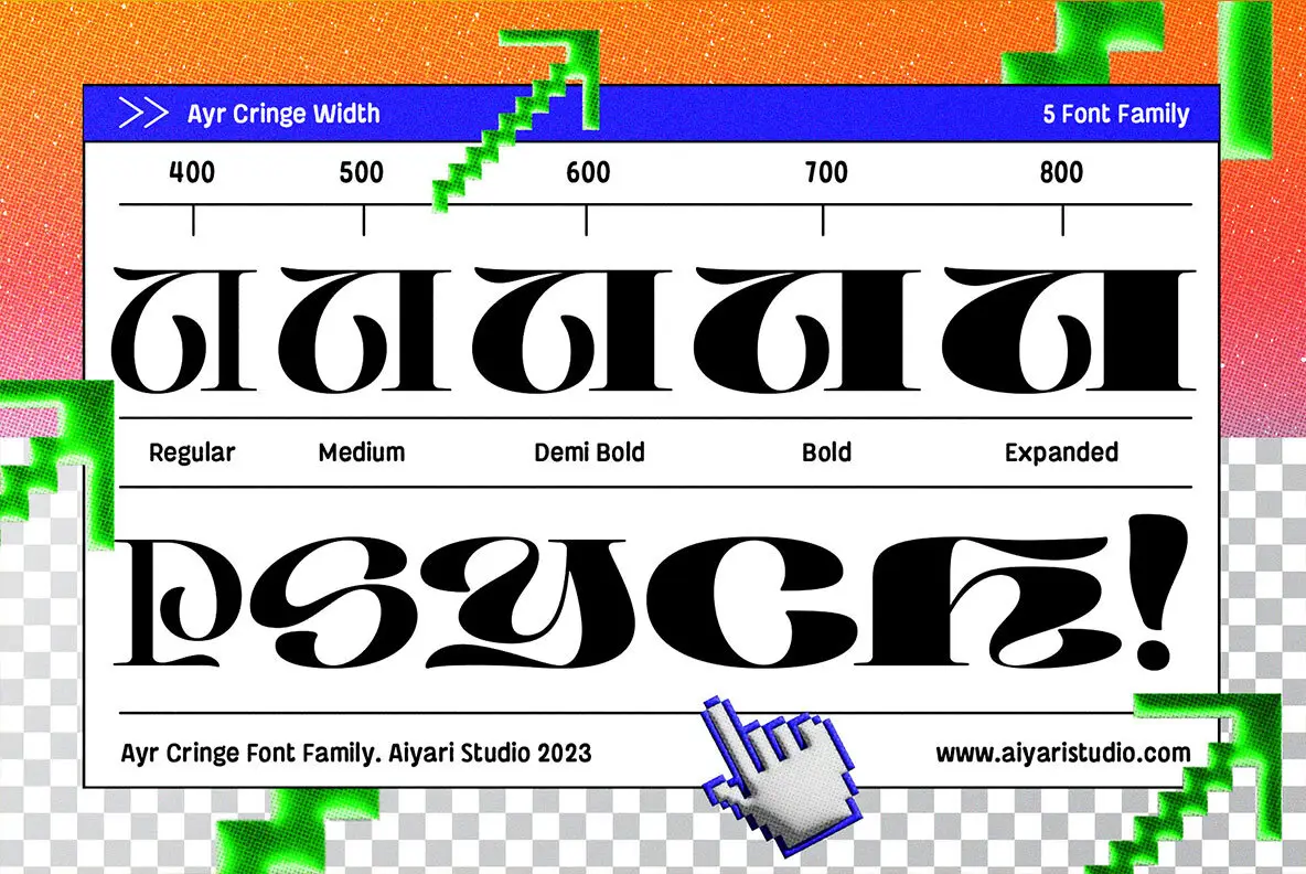 Cringe Font - YouWorkForThem