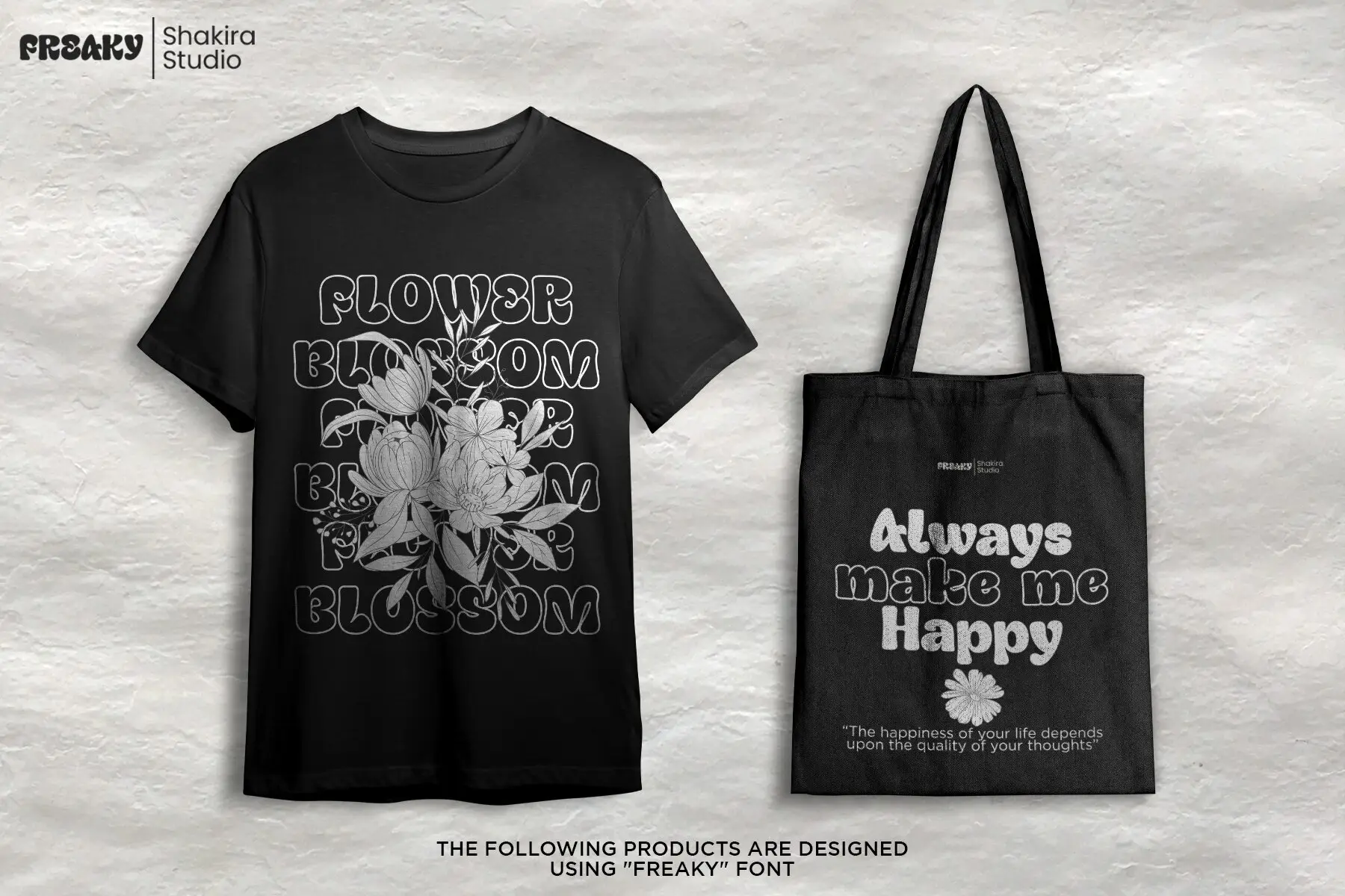 Freaky Font - YouWorkForThem