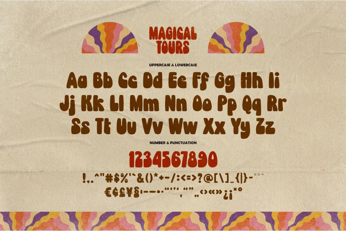 Magical Tours Font - YouWorkForThem