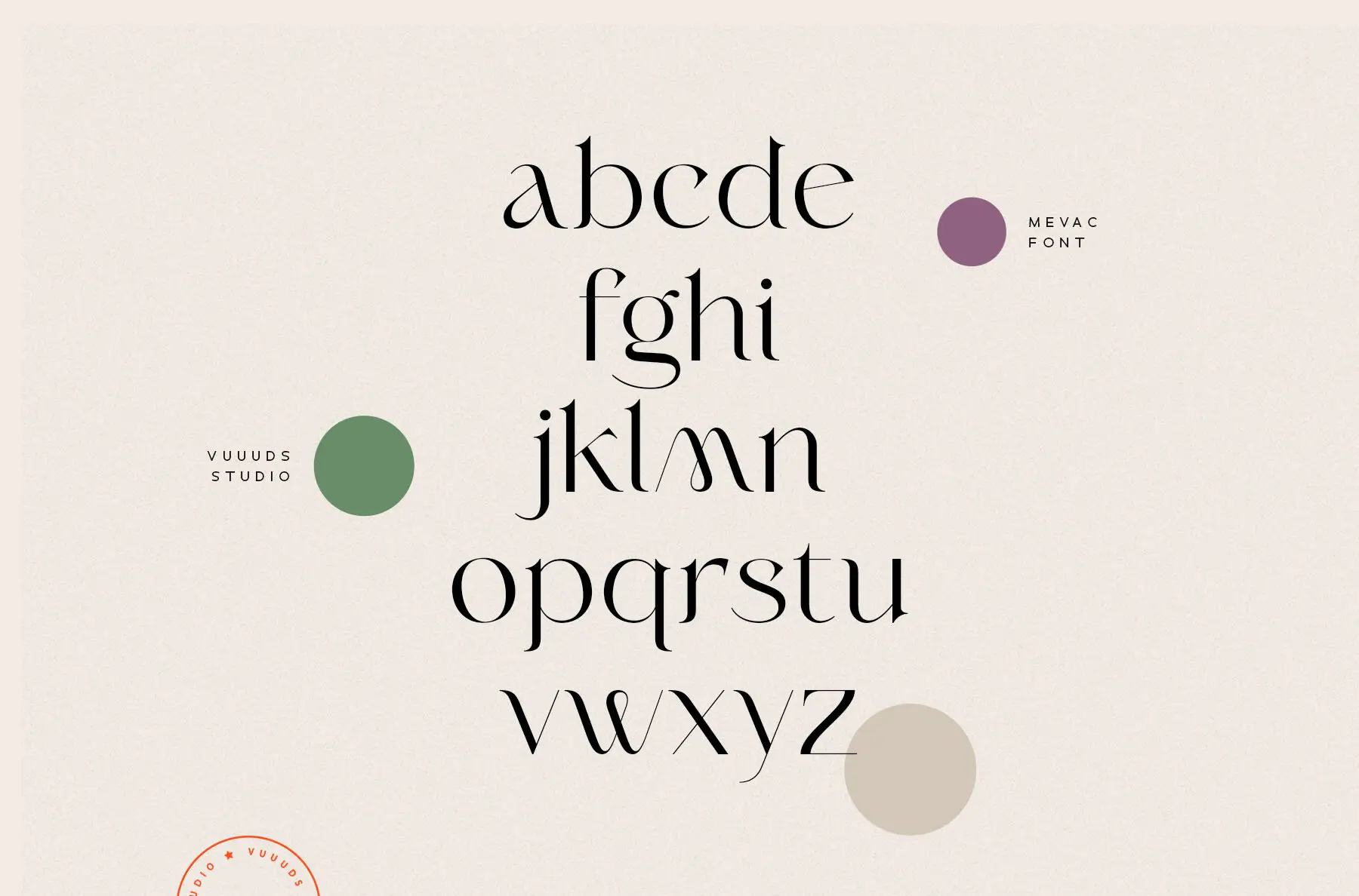 Mevac Font - YouWorkForThem