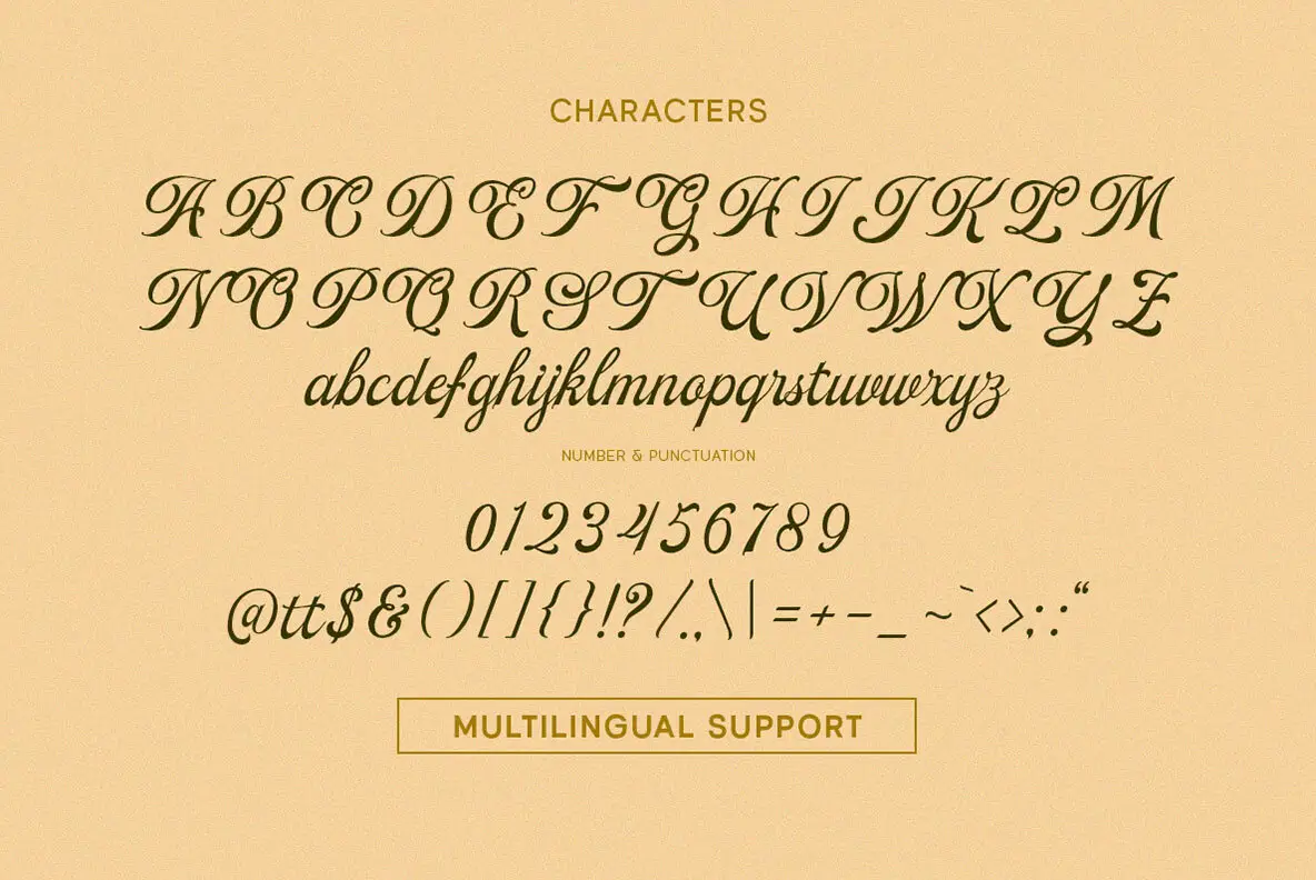 Beauty Reflections Font - YouWorkForThem