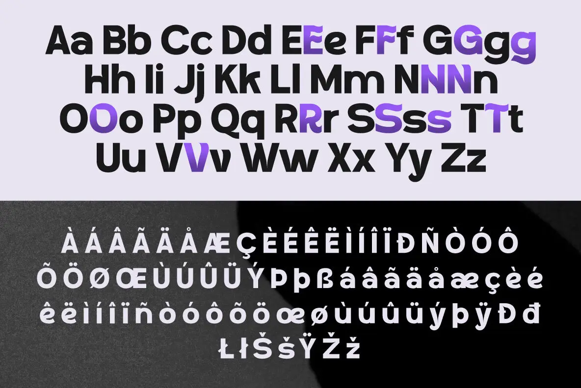 Unique Perspective Font - YouWorkForThem