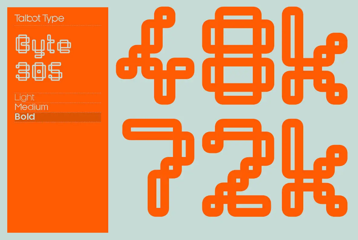 Byte 305 Font - FontPath