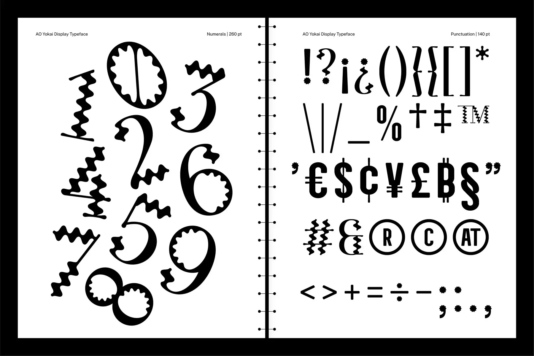 AO Yokai Font - YouWorkForThem