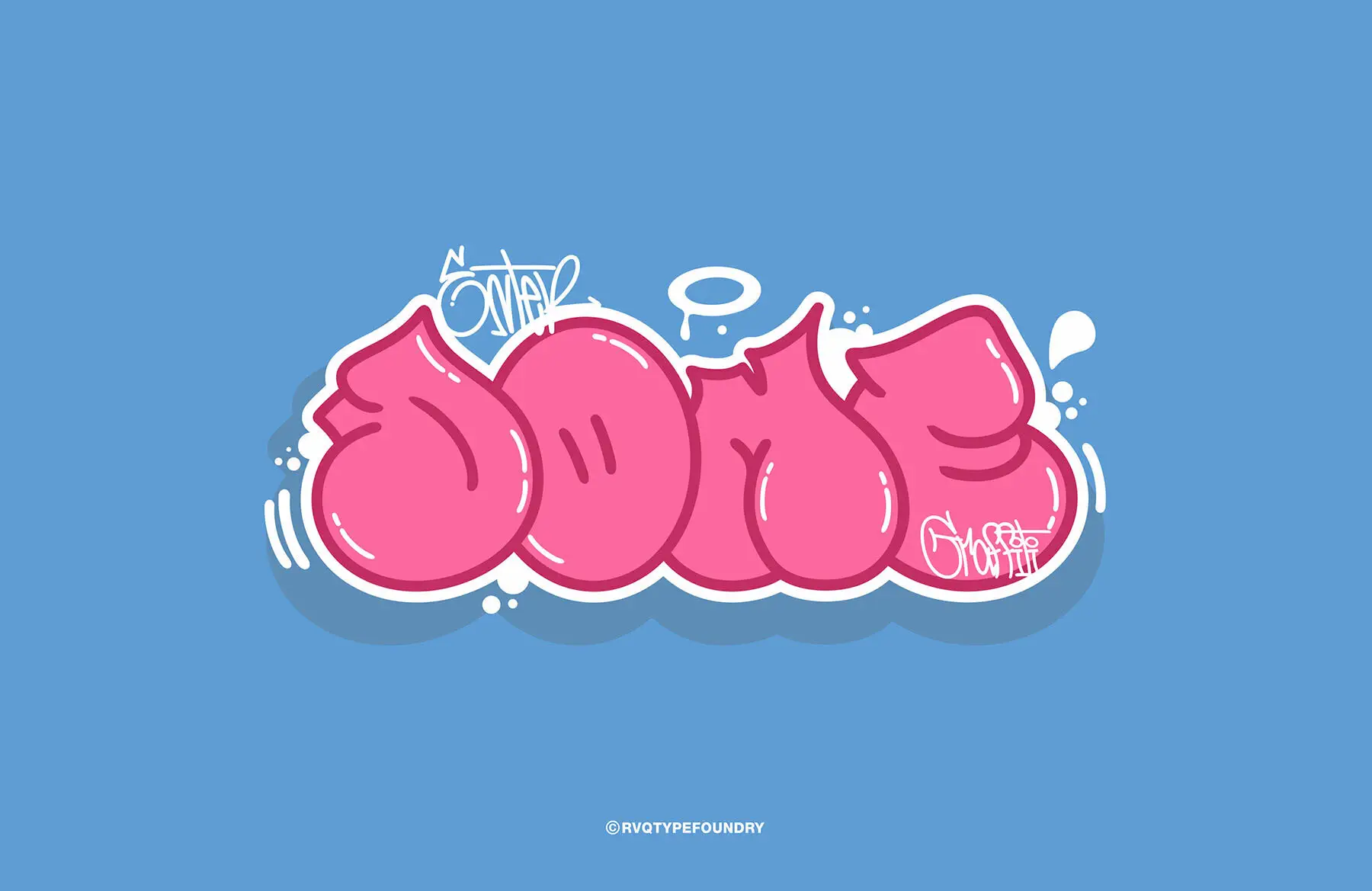 Enter Graffiti Compilation Font - YouWorkForThem