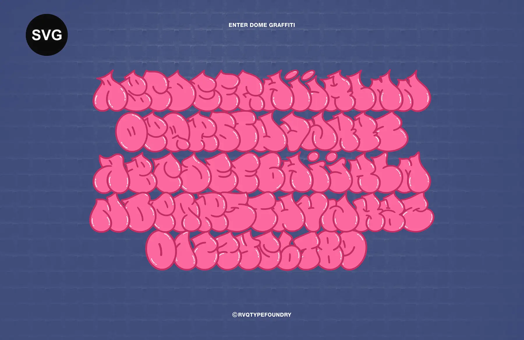 Enter Graffiti Compilation Font - YouWorkForThem