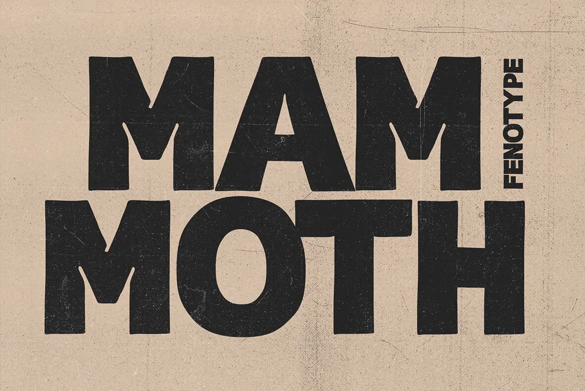 FT Mammoth Font - FontPath