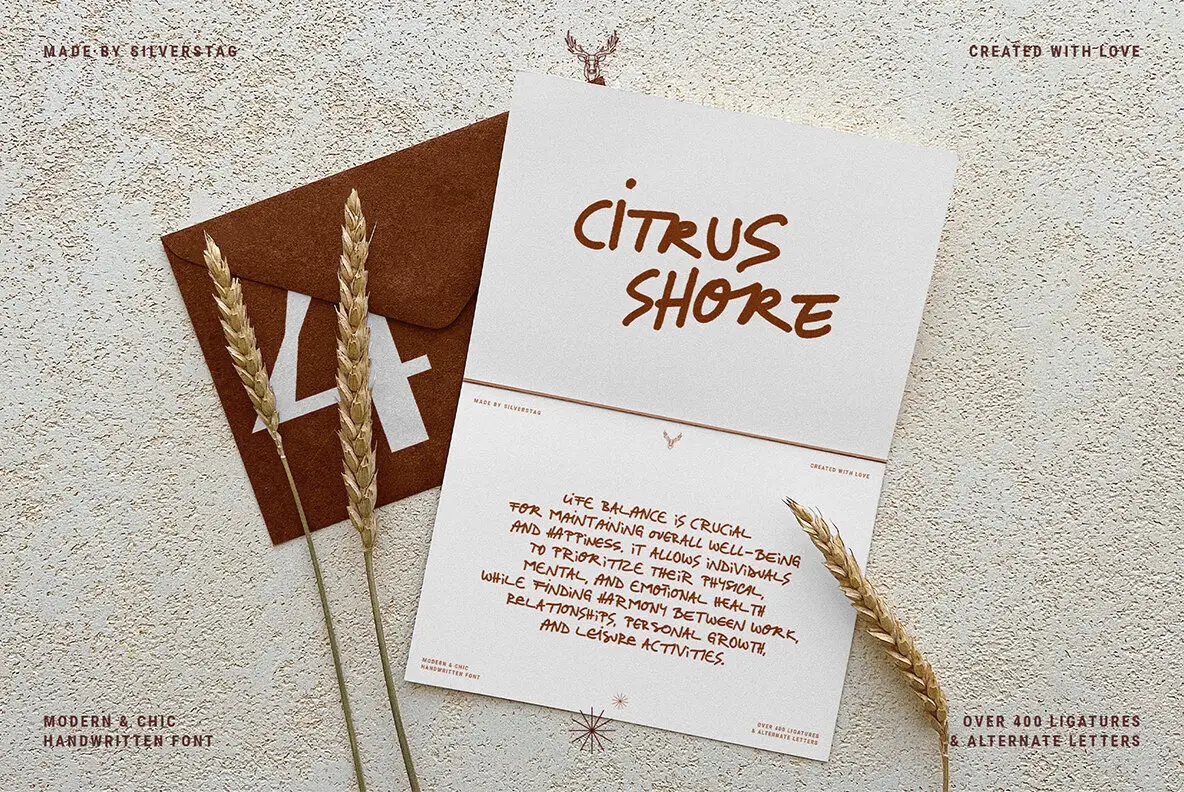 Citrus Shore Font - FontPath