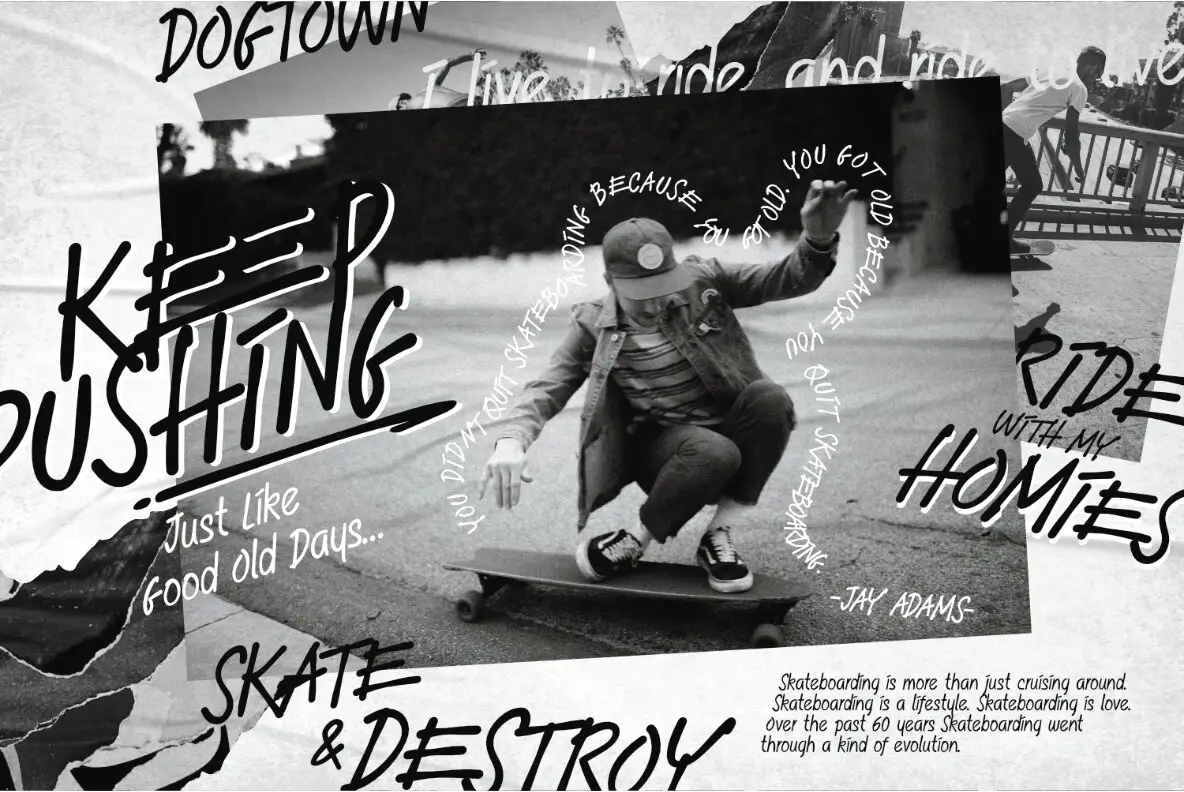 Thrasher Head Font - YouWorkForThem