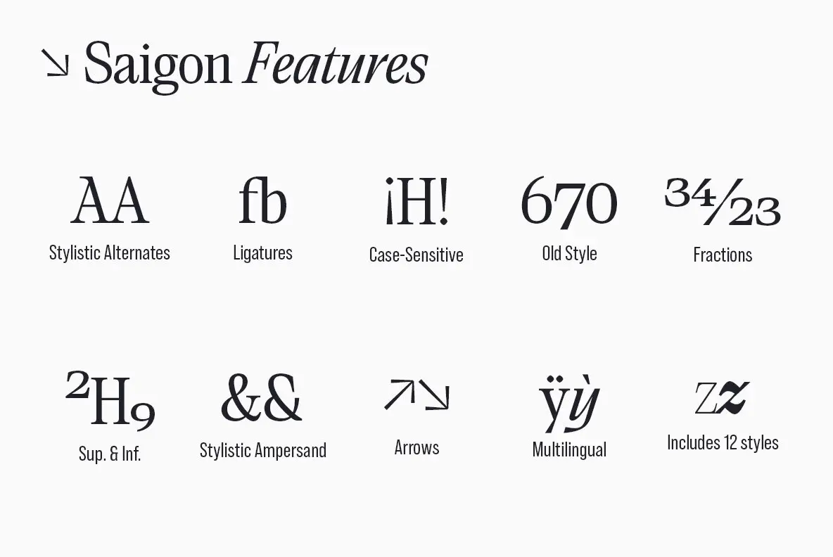 Saigon Font - YouWorkForThem