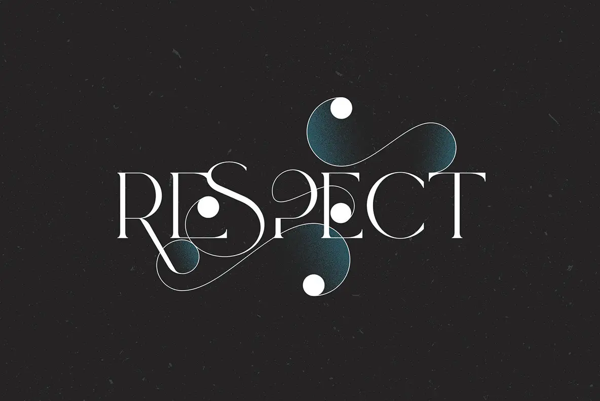Moon Type Font - YouWorkForThem