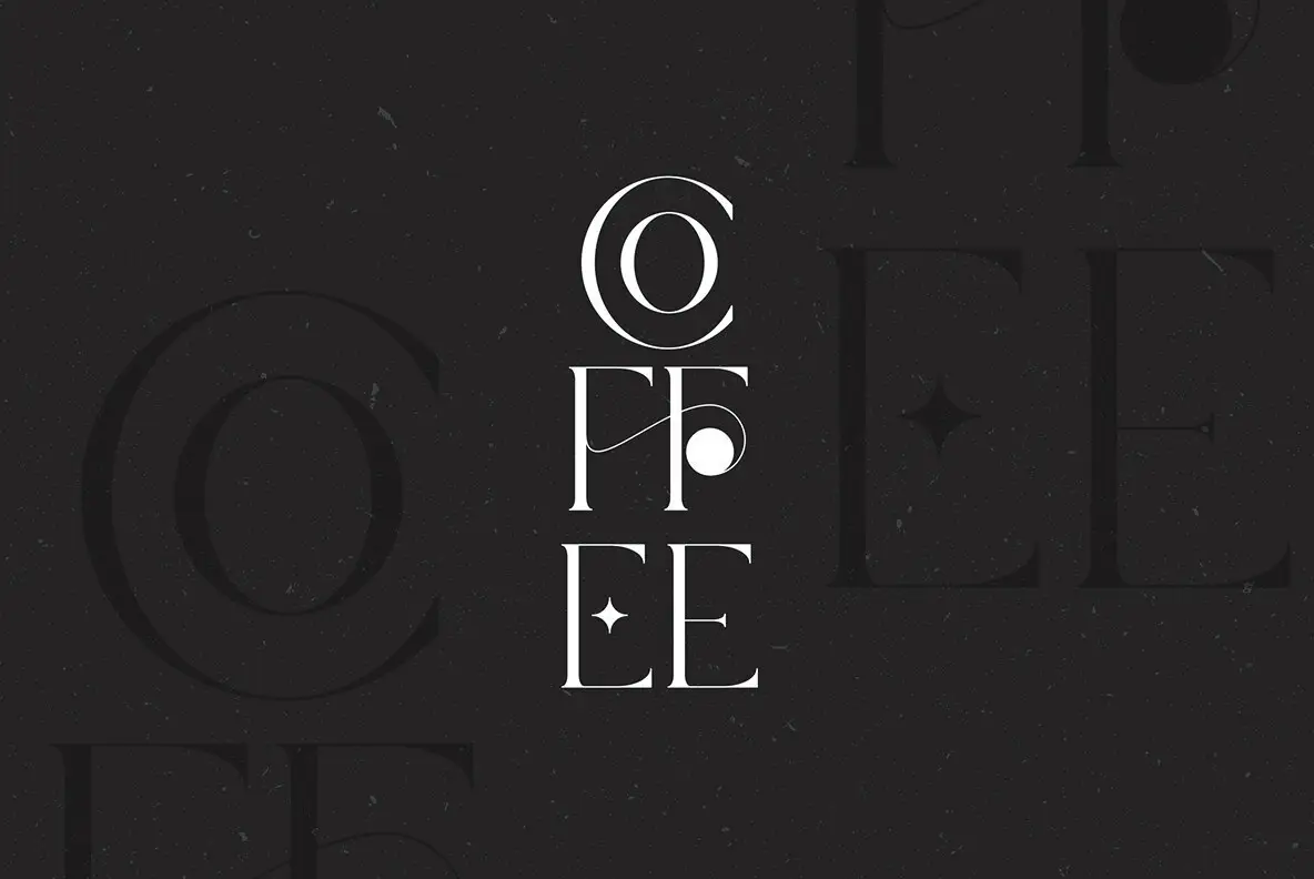 Moon Type Font - YouWorkForThem