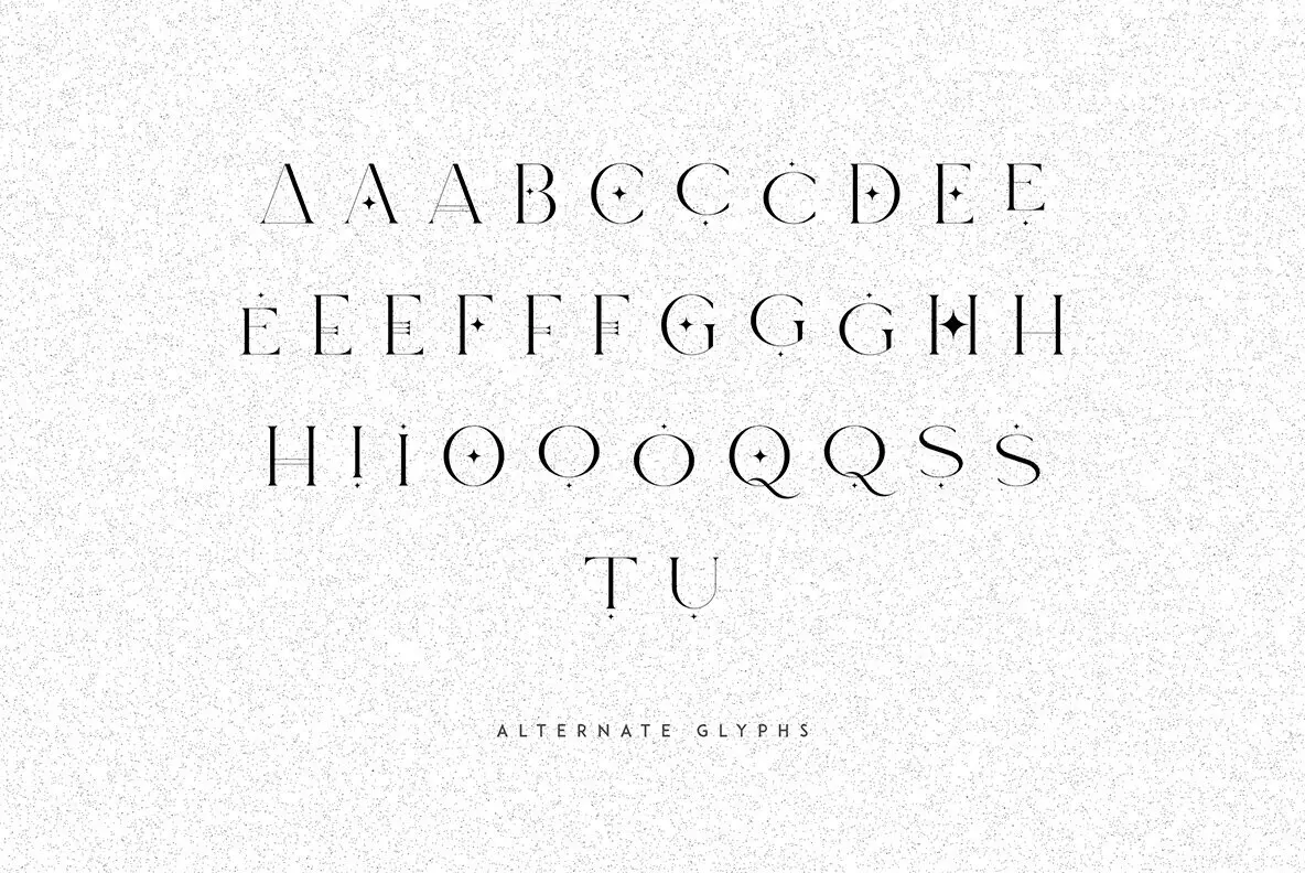 Moon Type Font - YouWorkForThem