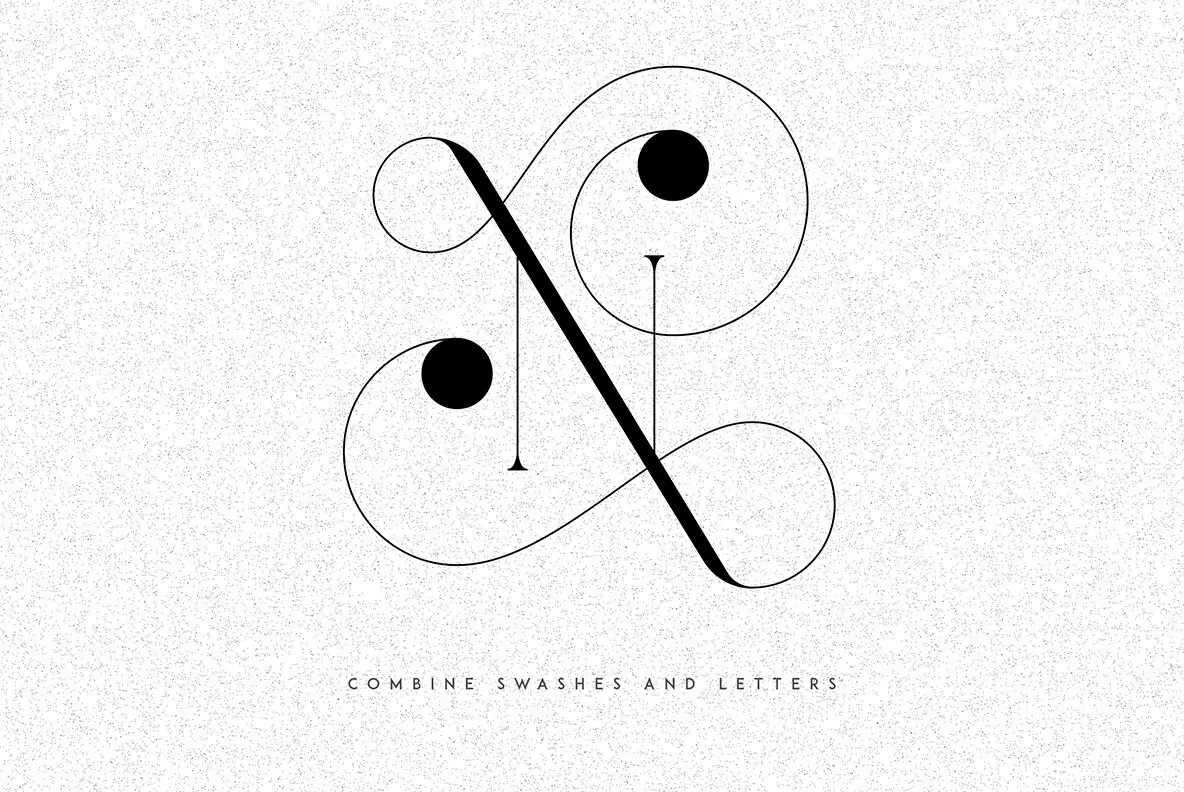 Moon Type Font - YouWorkForThem