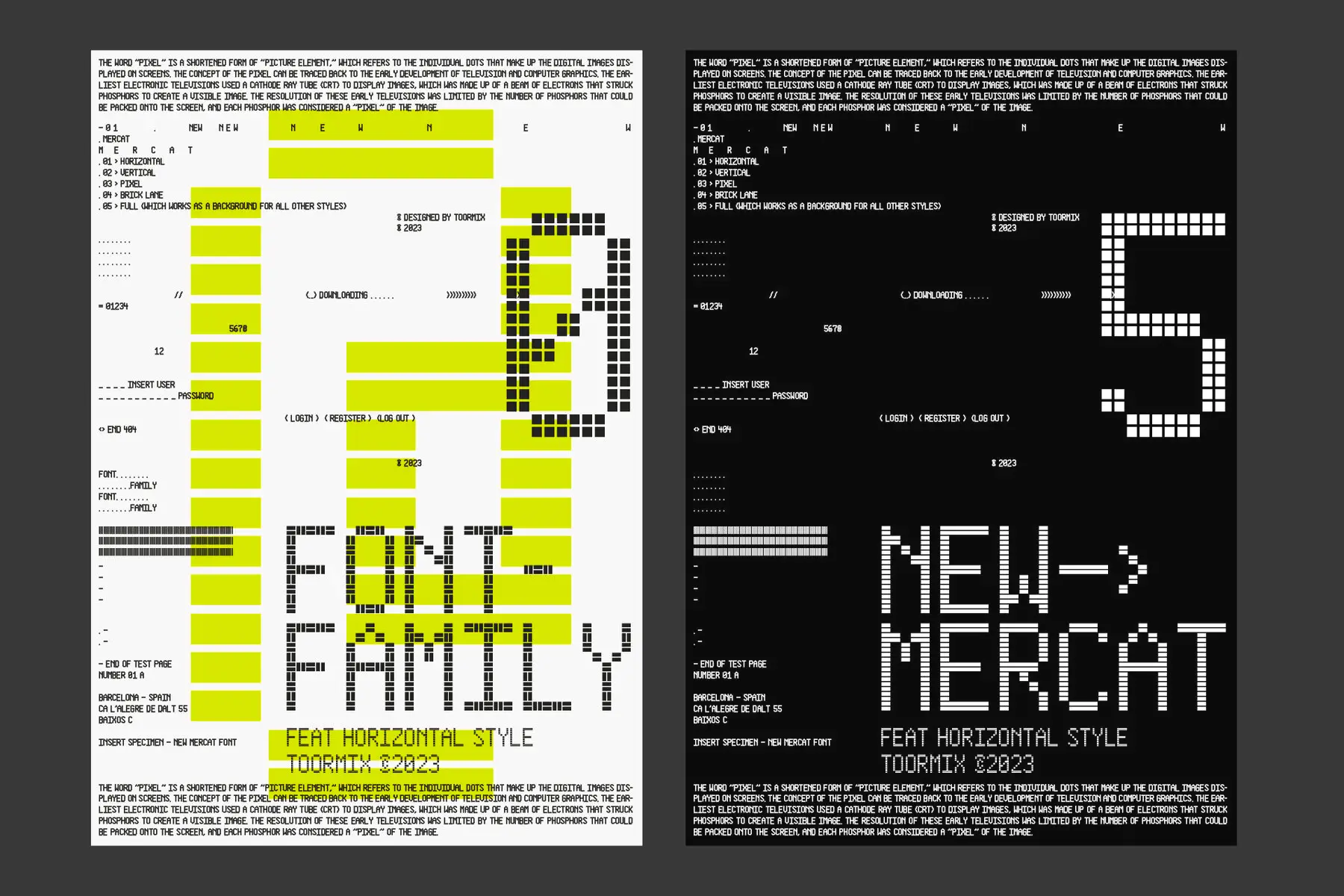 New Mercat Font - YouWorkForThem