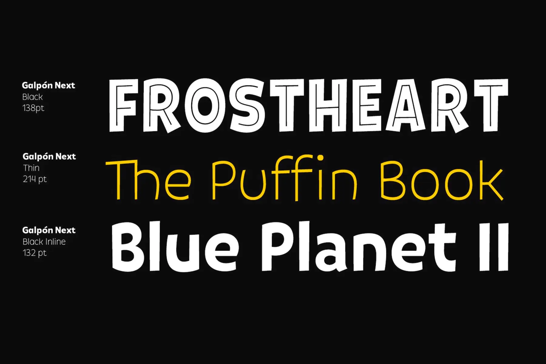 Galpon Next Font - FontPath