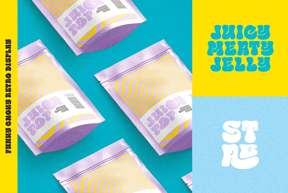 Bubble Brown Font - FontPath